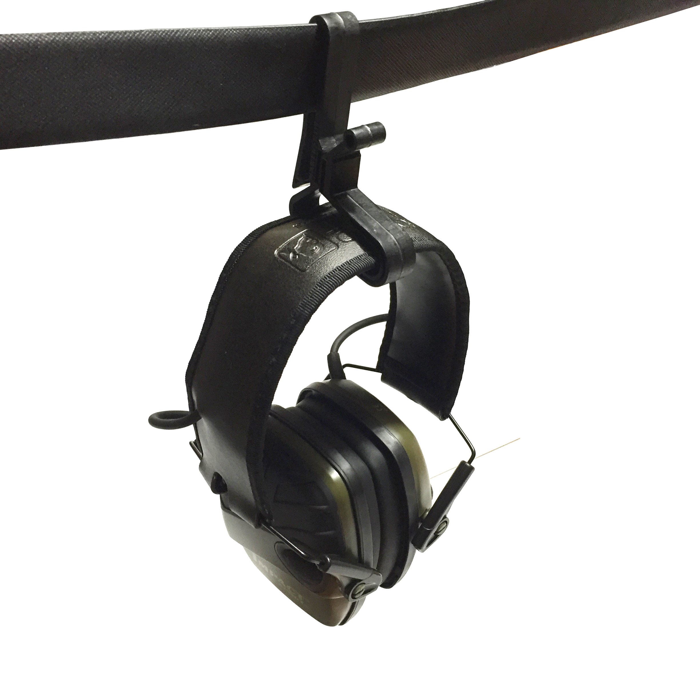 MakerShot Black Hearing Protection Belt Clip