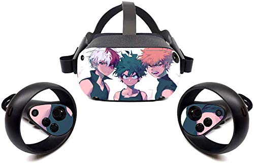 Superhero manga Vinyl Skin Sticker Decal Cover for Oculus Quest Headset and Controllers by ok anh yeu