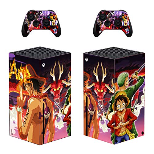 Pirate Anime X-box-One-Series X Console Vinyl Skin Decal Stickers for X-box-One-Series X Controller Skin KAJAL MANI