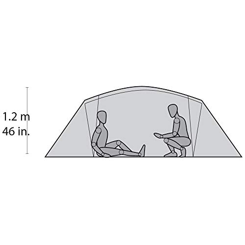 MSR Carbon Reflex 3-Person Ultralight Mesh Backpacking Tent with Rainfly