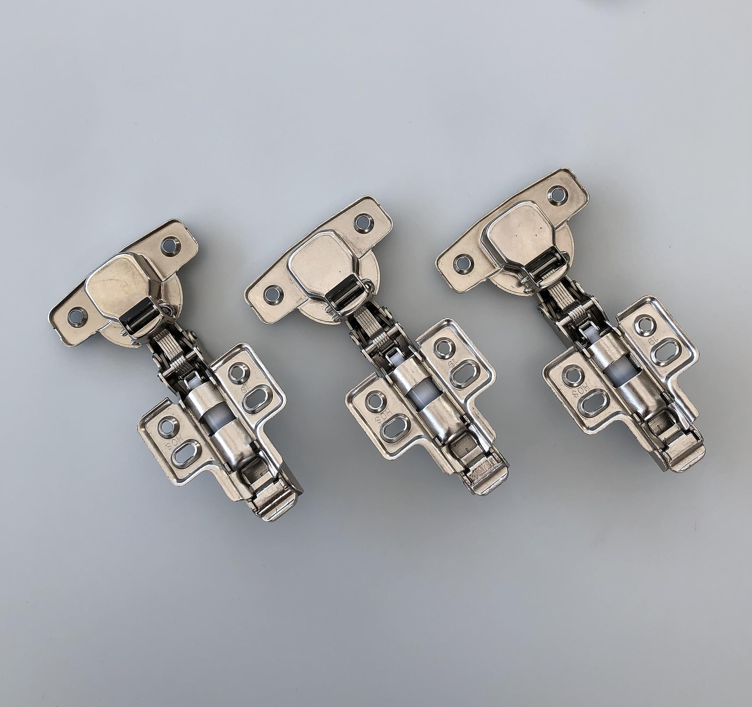 NELI Set of 4 Hinges (New) with softclose for Pax (Like KOMPLEMENT Hinges) with 4 Hinges and 16 Screws