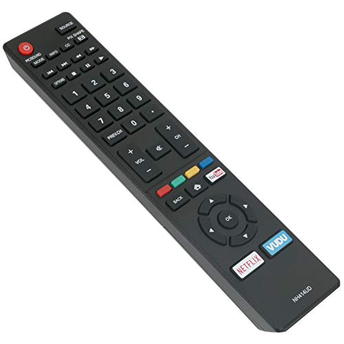 NH414UD Replace Remote Control fit for Sanyo Smart LED LCD TV HDTV FW50C85T FW50C87F FW55C46F FW55C46FB FW55C46F-B FW55C46F-B FW55C78F FW55C87F FW65C78F FS32C06F FW43C46F FW43C46FB FW43C46F-B