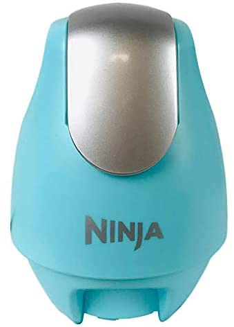 Ninja Storm Food Processor Blender Master Bowl 450W Motor Power Pod with Total Crushing Technology BPA-Free Pitcher Baby Blue QB751Q (Renewed)