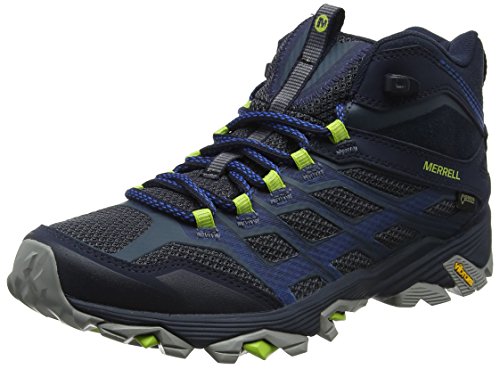 Merrell Men's High Rise Hiking Boots, Blue Navy, 44