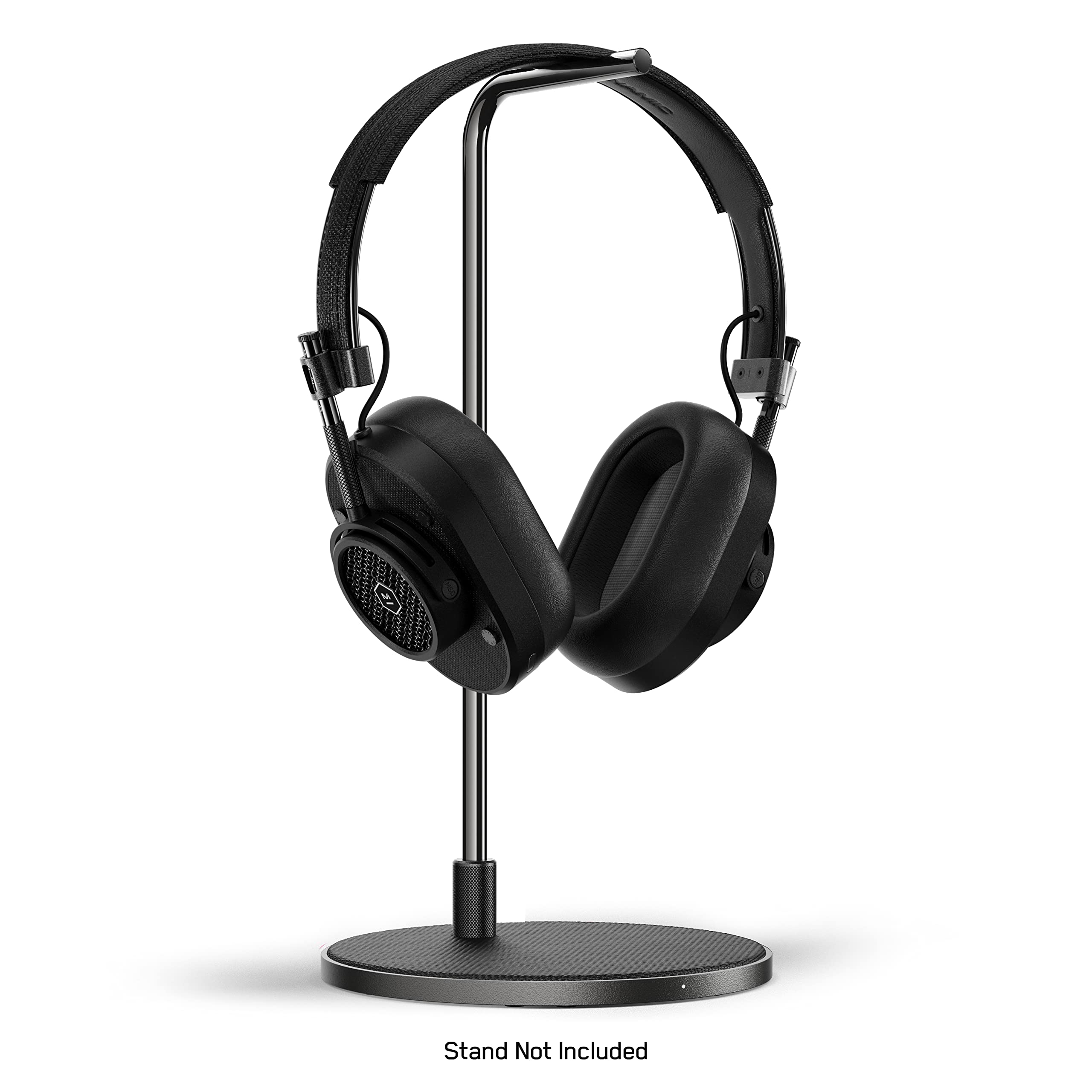 MASTER & DYNAMIC MH40 Over-Ear Wireless Headphones Gen II, Silver Metal/Gray Coated Canvas/Gray Leather