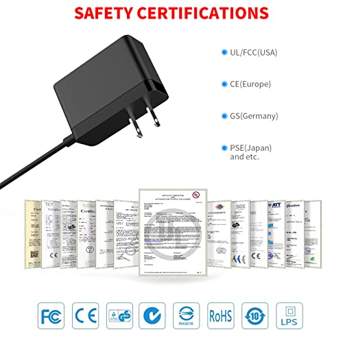 MEROM One Blade QP2630 Charger Compatible with Philips HQ850 Power Cord, Compatible with Philips Norelco Oneblade 8V Charger QP2530, QP2630 Trimmer Charging Cord