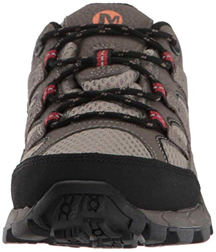 Merrell Moab 2 Low LACE Hiking Sneaker, BARK Brown, 5.5 Wide US Unisex Big_Kid
