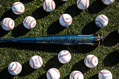 Rawlings 2021 Velo BBCOR Baseball Bat Series, 32 inch (-3)