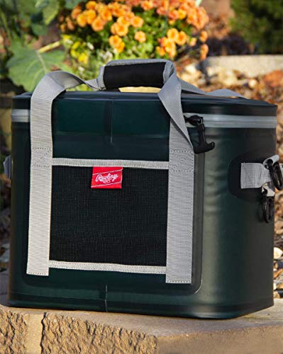 Rawlings NFL 30-Can Extreme Insulated Welded Cooler, Las Vegas Raiders, Black, Silver