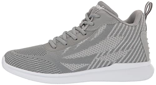 Propet Women's TravelBound Hi Sneakers, Grey, 7 XX-Wide US