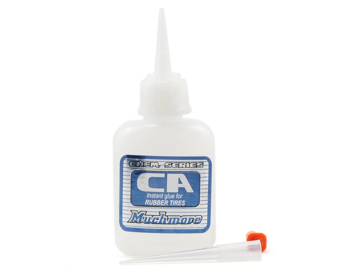Muchmore Racing CHCAR CA Instant Glue for Rubber Tires, 71oz