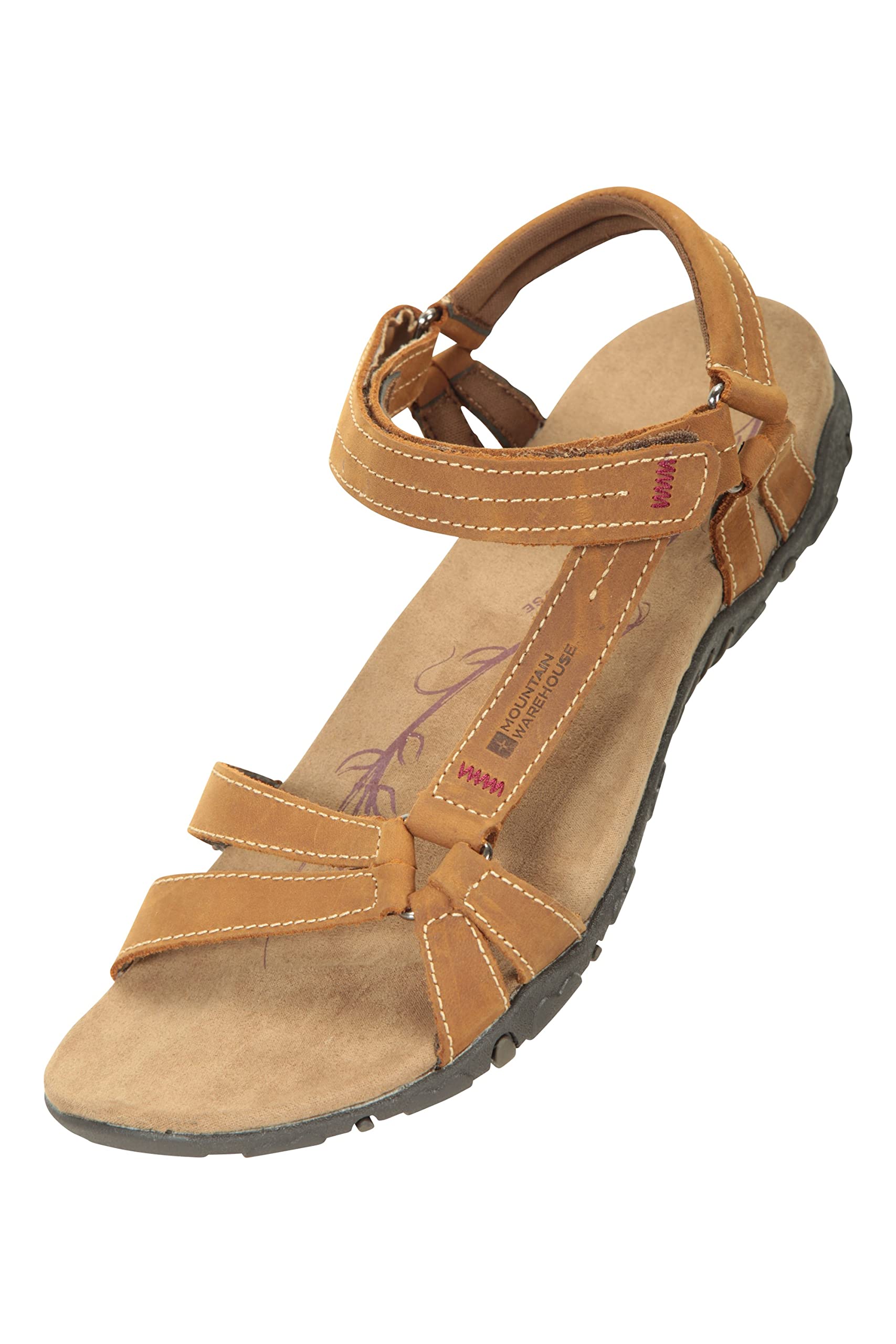 Mountain Warehouse Kokomo Womens Sandals Light Brown Womens Shoe Size 8 US