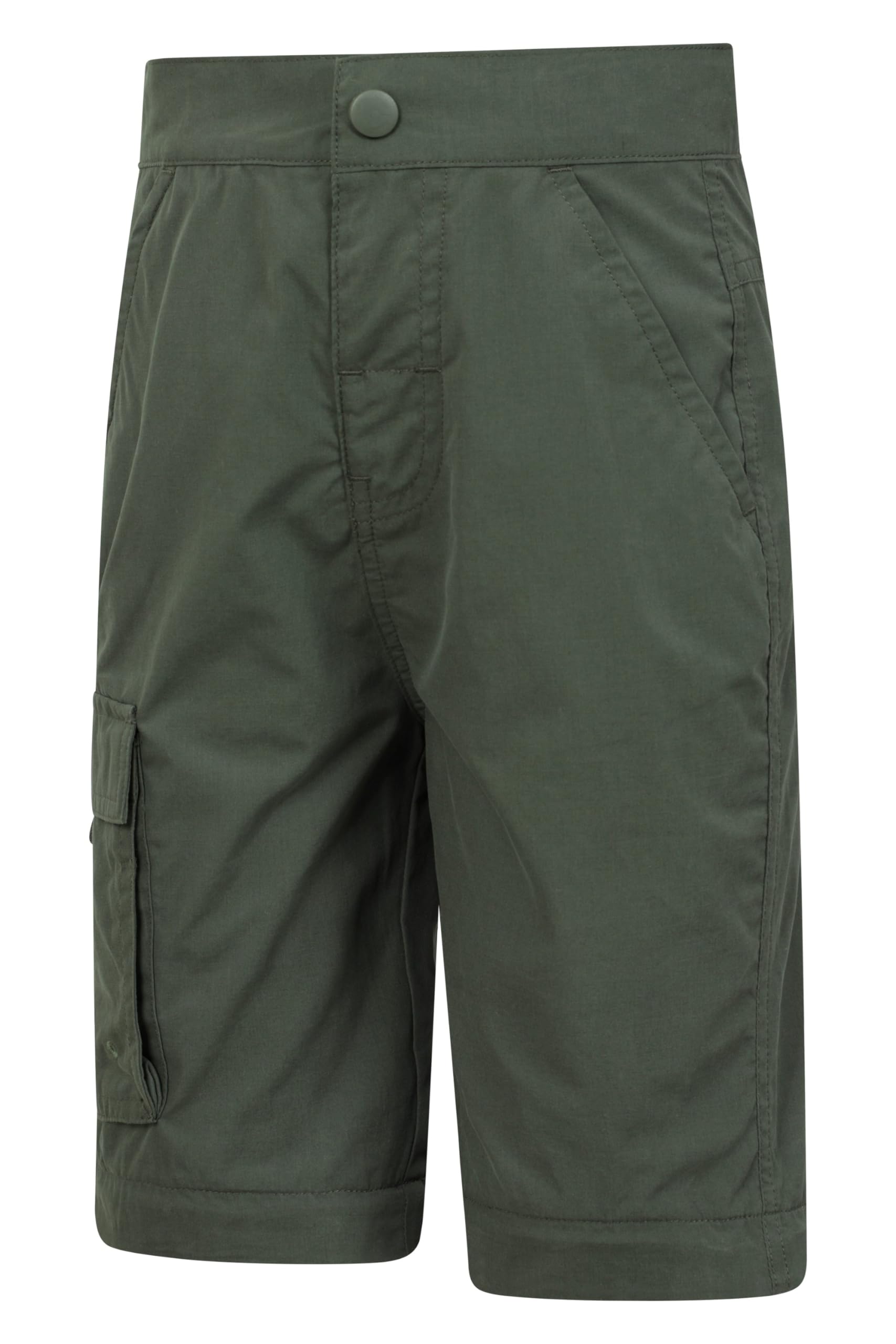 Mountain Warehouse Active Kids Zip Off Hiking Pants - Boys & Girls Khaki 9-10 Years