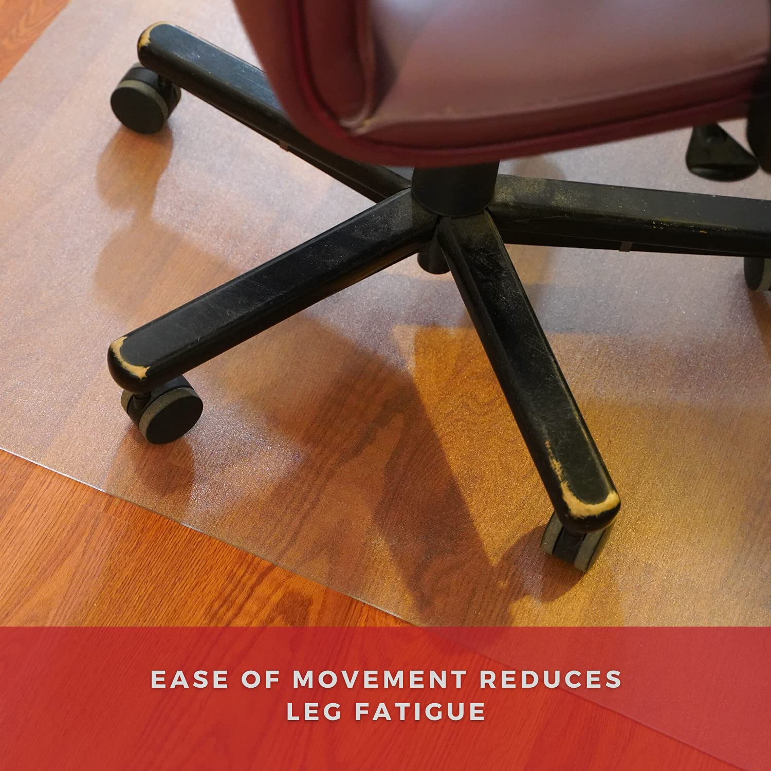 Peraware Heavy Duty Chair Mat for Hardwood Floors β Premium Chair Mat for Hardfloors β 36 x 48-inch Mat for Office Chair β 1/8-inch Thick and Durable β Non-Slip Surface -