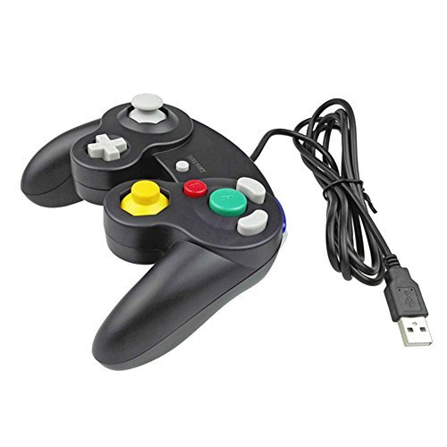 Mekela 5.8 feet Wired Controller, USB Wired Classic Gamepad for Windows PC MAC (USB Black)