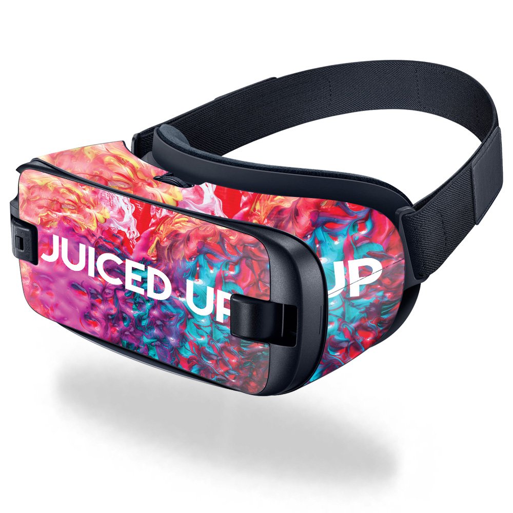 MightySkins Skin Compatible with Samsung Gear VR (2016) – Juiced Up | Protective, Durable, and Unique Vinyl Decal wrap Cover | Easy to Apply, Remove, and Change Styles | Made in The USA