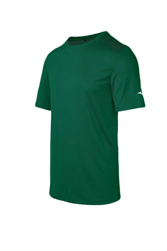 Mizuno Tee, Forest, Medium
