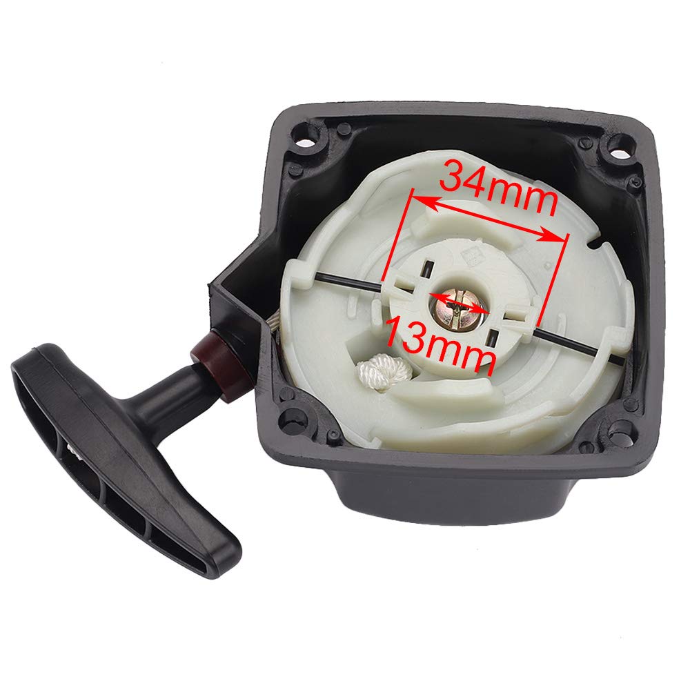 Mengxiang 300430 Recoil Starter for Earthquake E43 E43CE E43WC MD43 Auger Dually 43cc Viper DP10P WP4310 MC43 MC43E MC43CE MD43 Husq 155BF Redmax EB431 EB4300 EB4400 EB441 EB6200 Leaf Blower