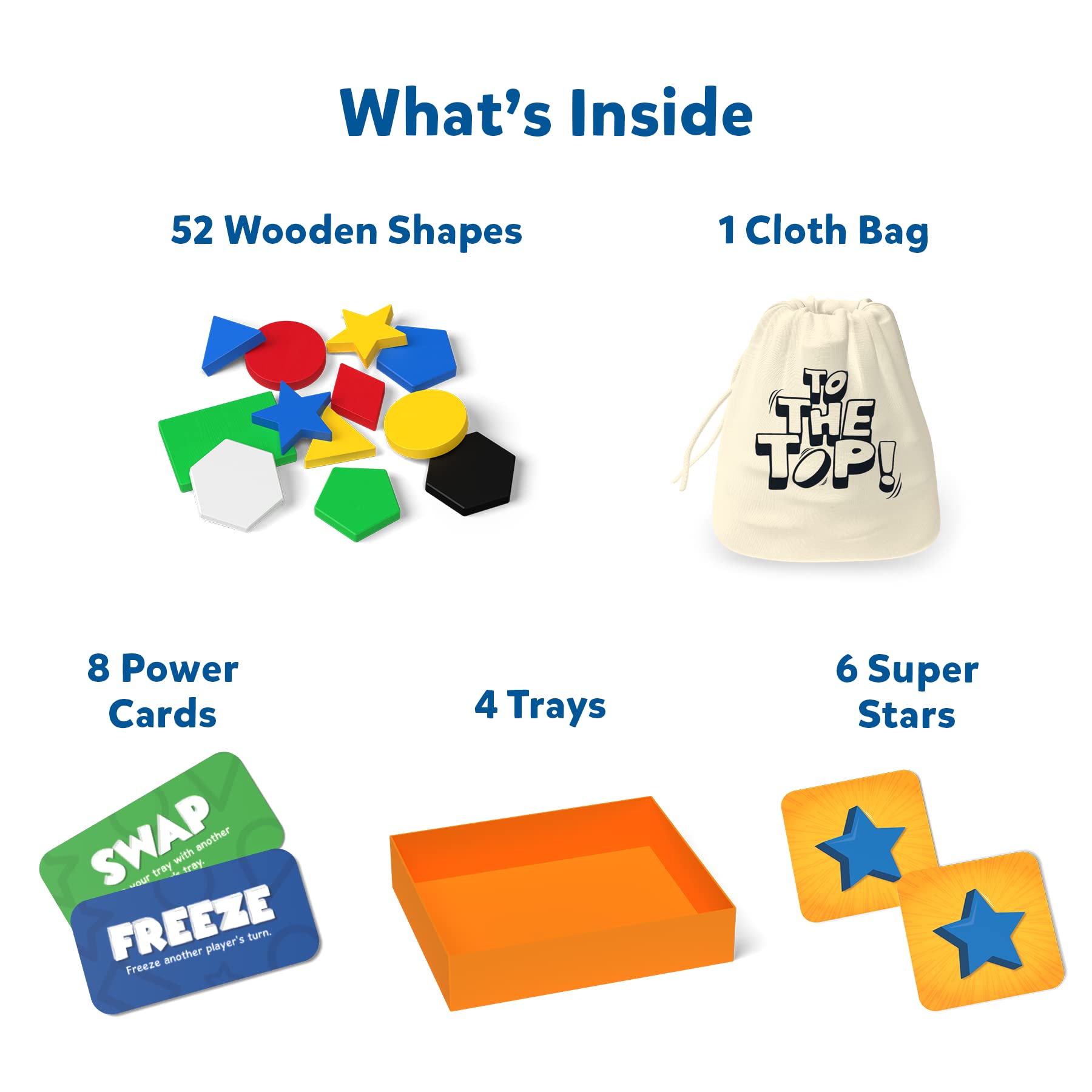Skillmatics Board Game - to The Top, Matching & Balancing Game with a Twist, Match Colors & Shapes, Gifts & Fun Family Friendly Game