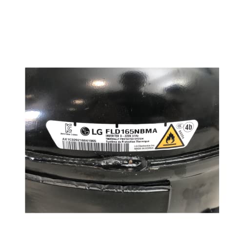 Refrigerator Compressor Tca36811409 (Fld165nbma) - New Durable Long-lasting Replacement Part Exact Dimension to Fit Well (Upgraded Replacement)
