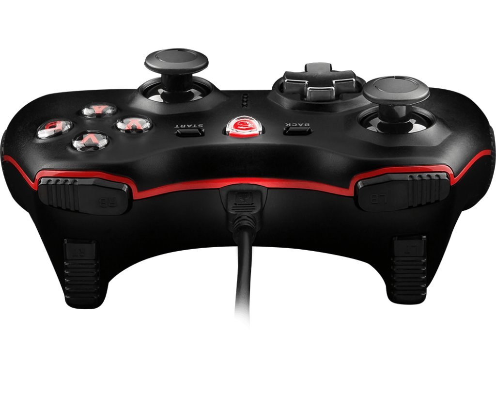 MSI Force GC20 USB Wired Controller Gamepad for Windows PC Android PS3 Stream
