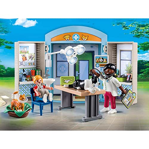 Playmobil Vet Clinic Play Box