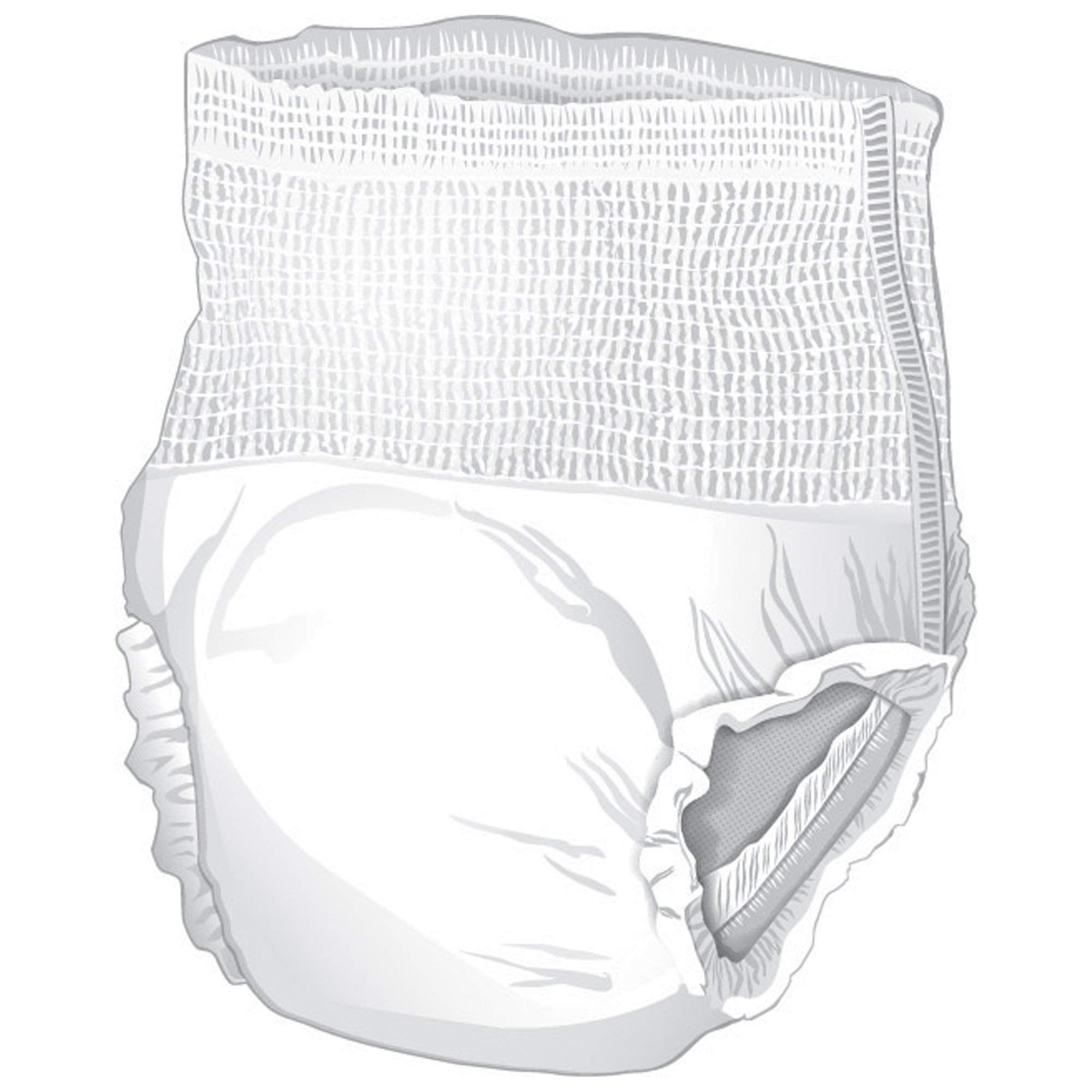 McKesson Ultra Underwear, Incontinence, Heavy Absorbency, XL, 56 Count