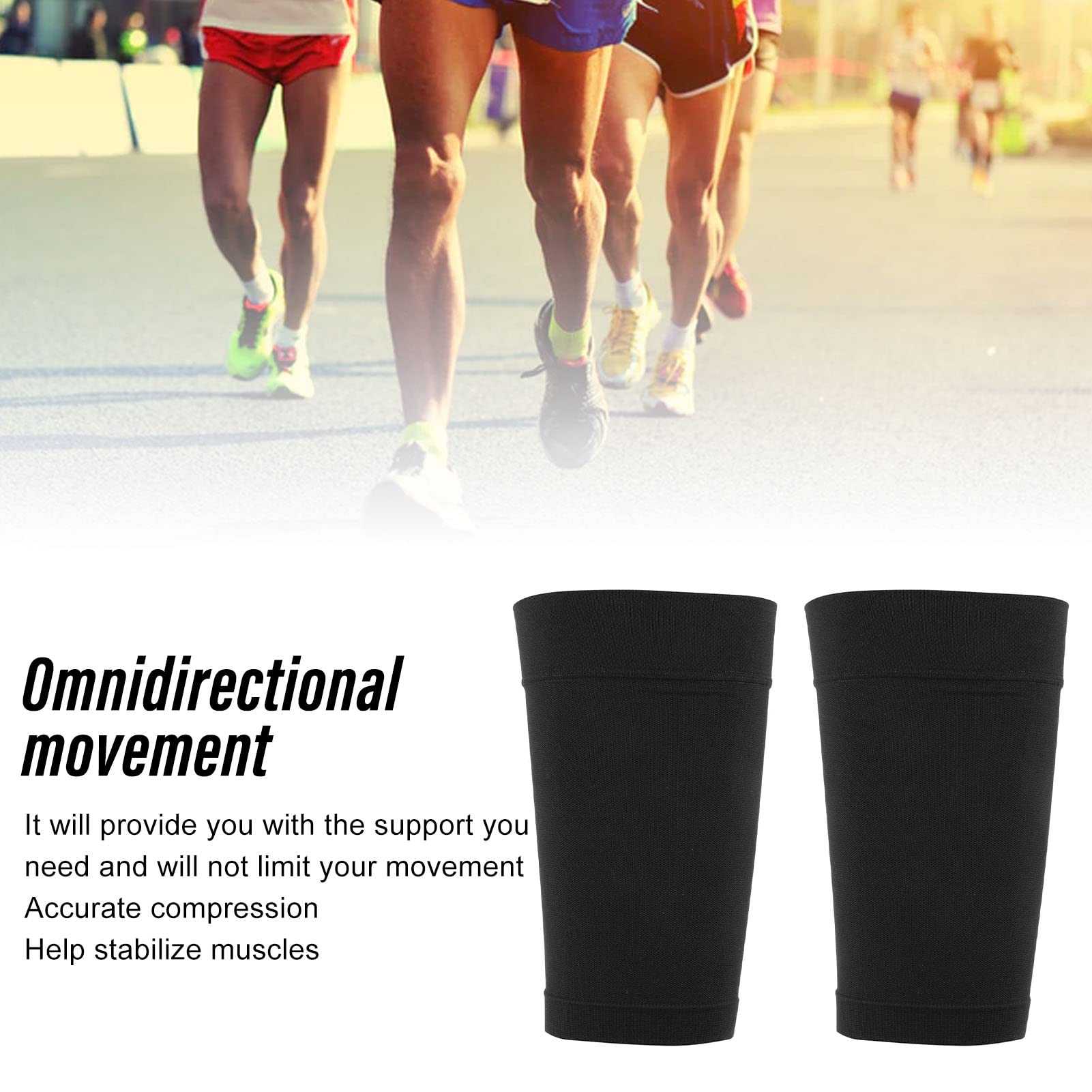 Thigh Support, Injury Prevention Blended Fabric Thigh Compression Sleeves Precise Support for Sports (XXL)