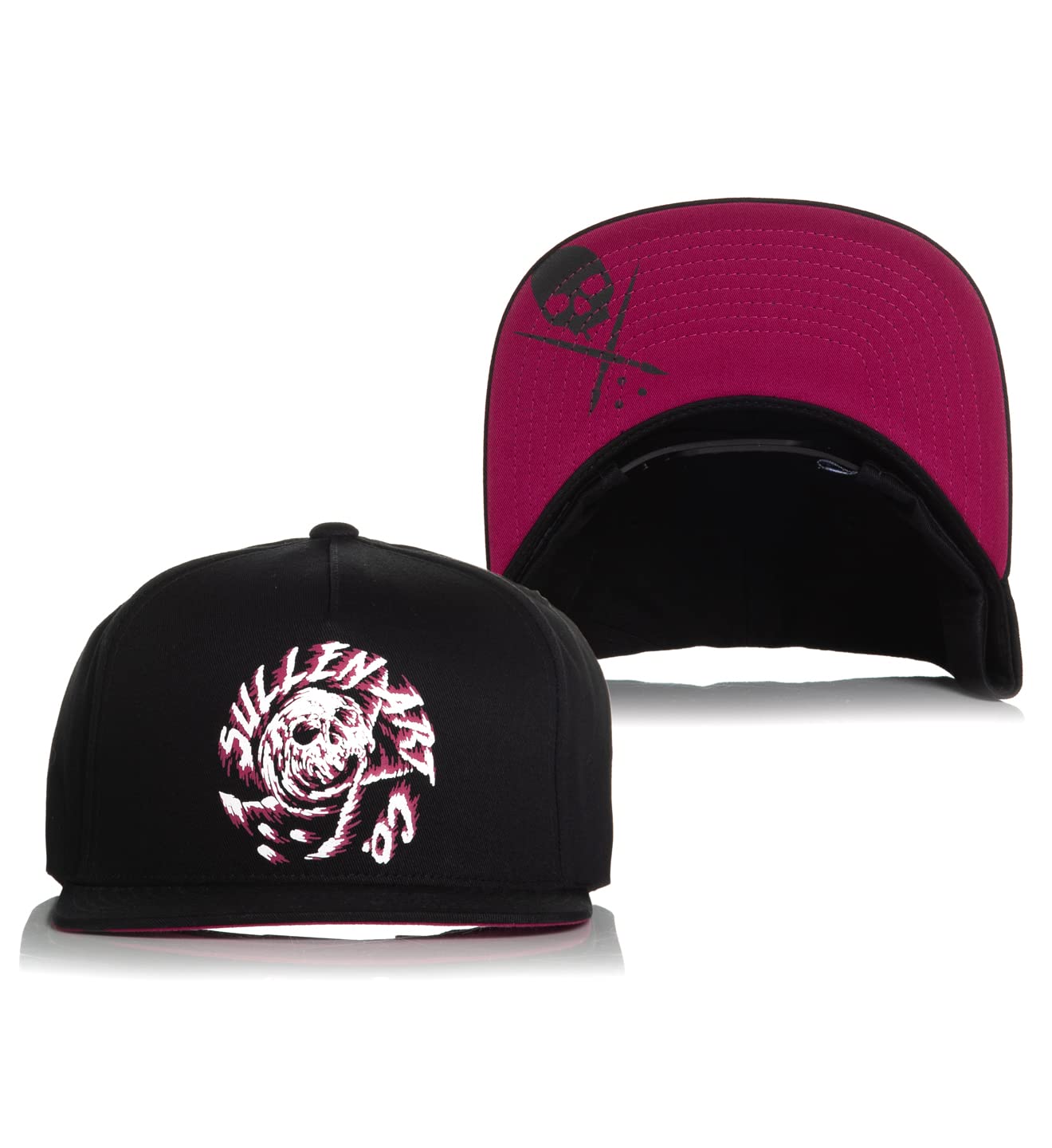 Sullen Hurricane Snapback Tattoo Lifestyle Hat (Black)