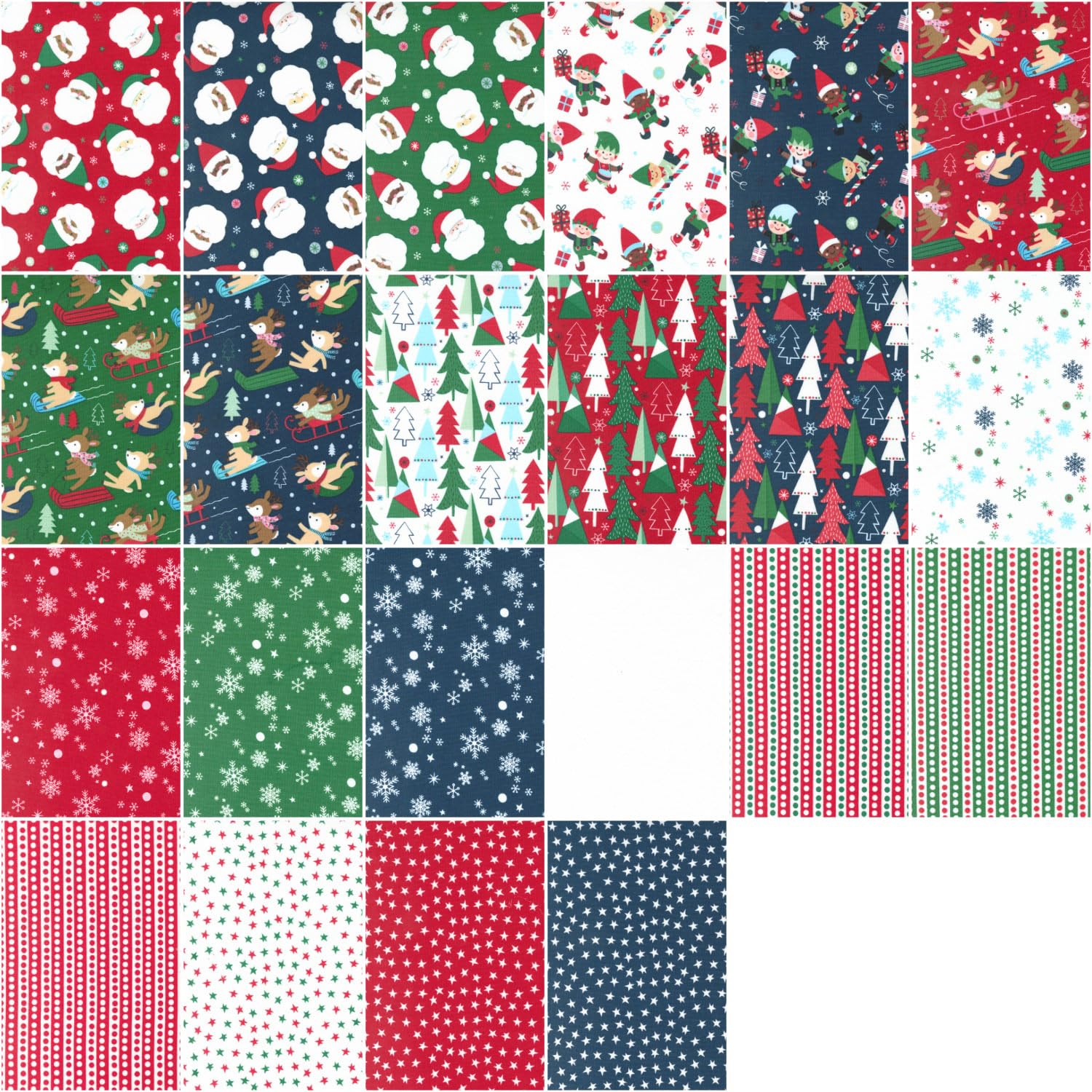 Moda Fabrics Hello Holidays Jelly Roll by Abi Hall 35370JR