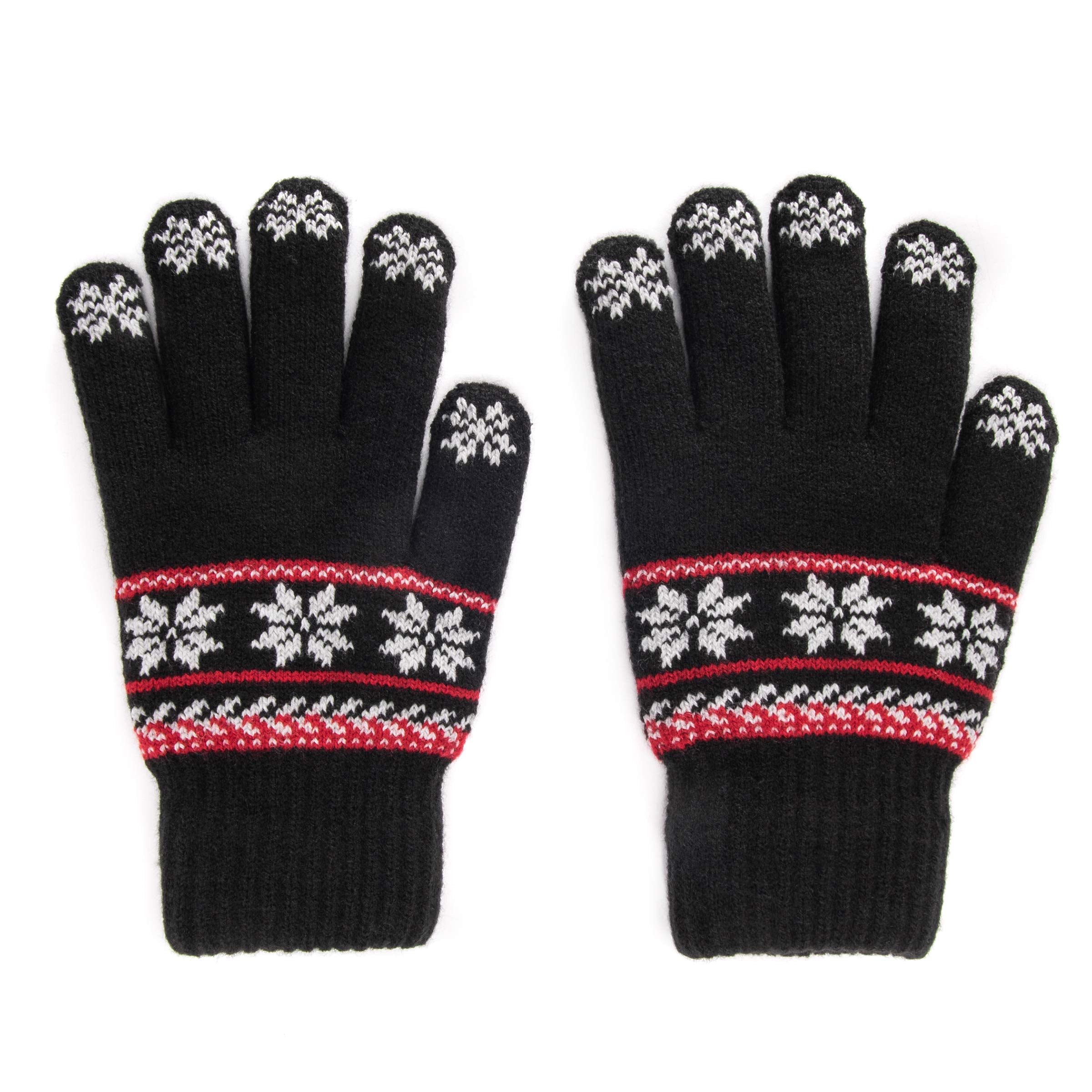 Muk Luks Women's Gloves, Bluesteel, OSFM