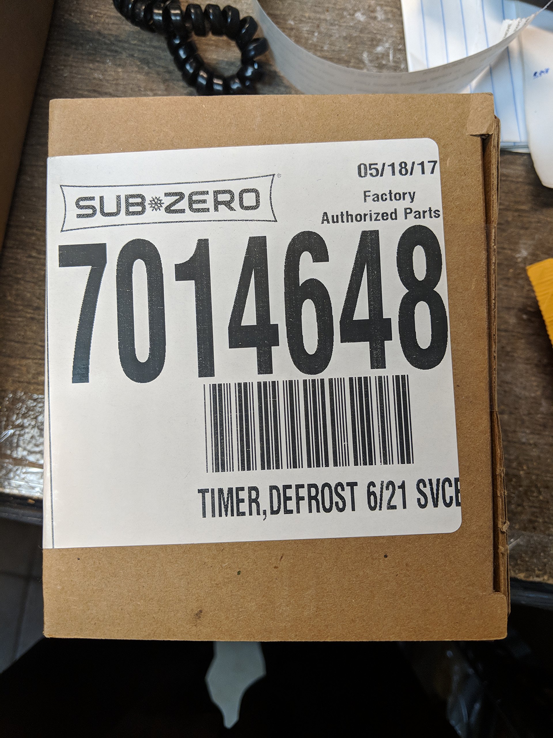 SUB-ZERO REFRIGERATOR DEFROST TIMER 7014648 OEM