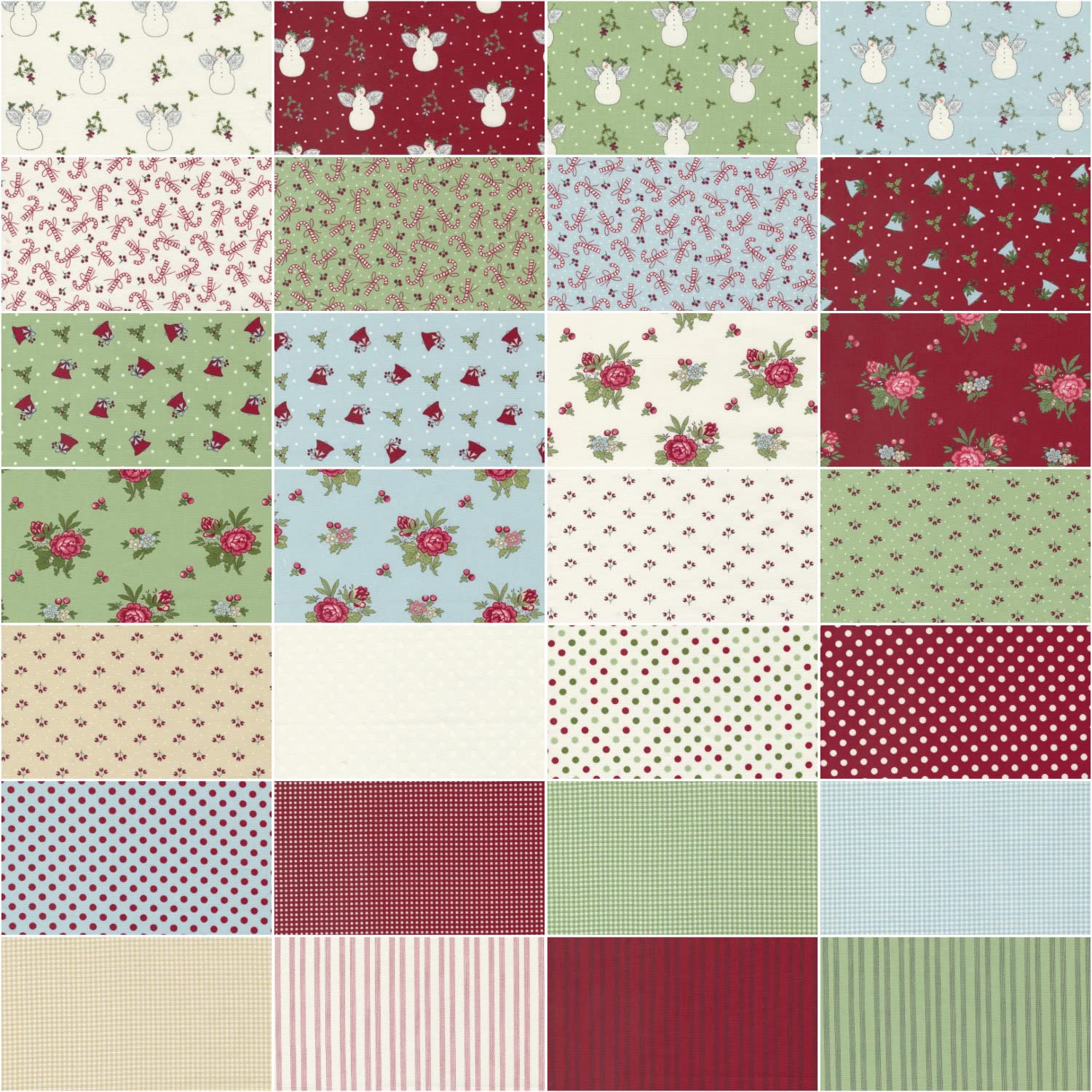 Moda Fabrics I Believe in Angels Jelly Roll by Bunny Hill Designs 3000JR
