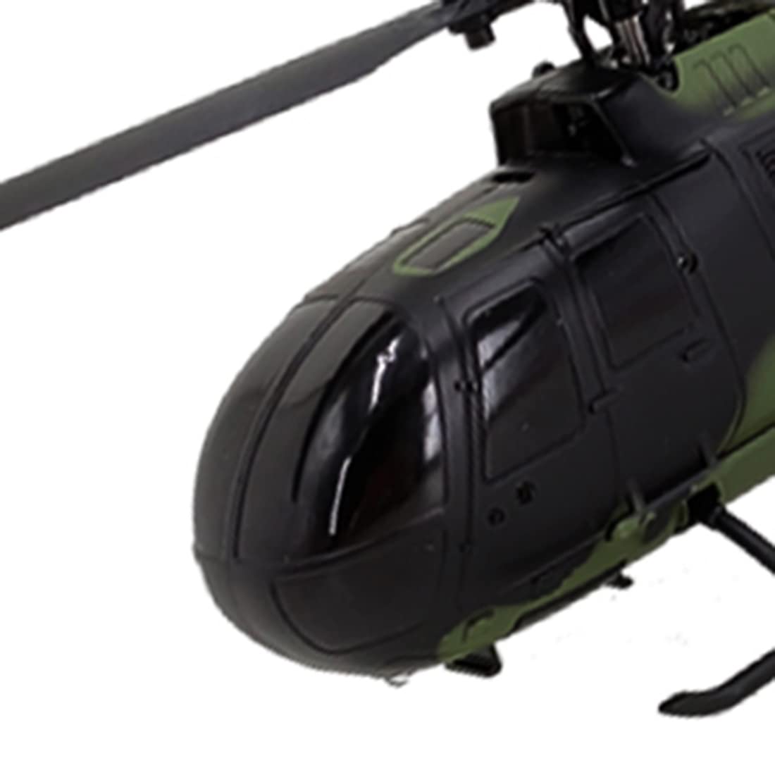 MOYRETTY 1/18 4CH 2.4G RC Helicopter Model for Beginners, Remote Control Stunt Helicopter (RTF Version)