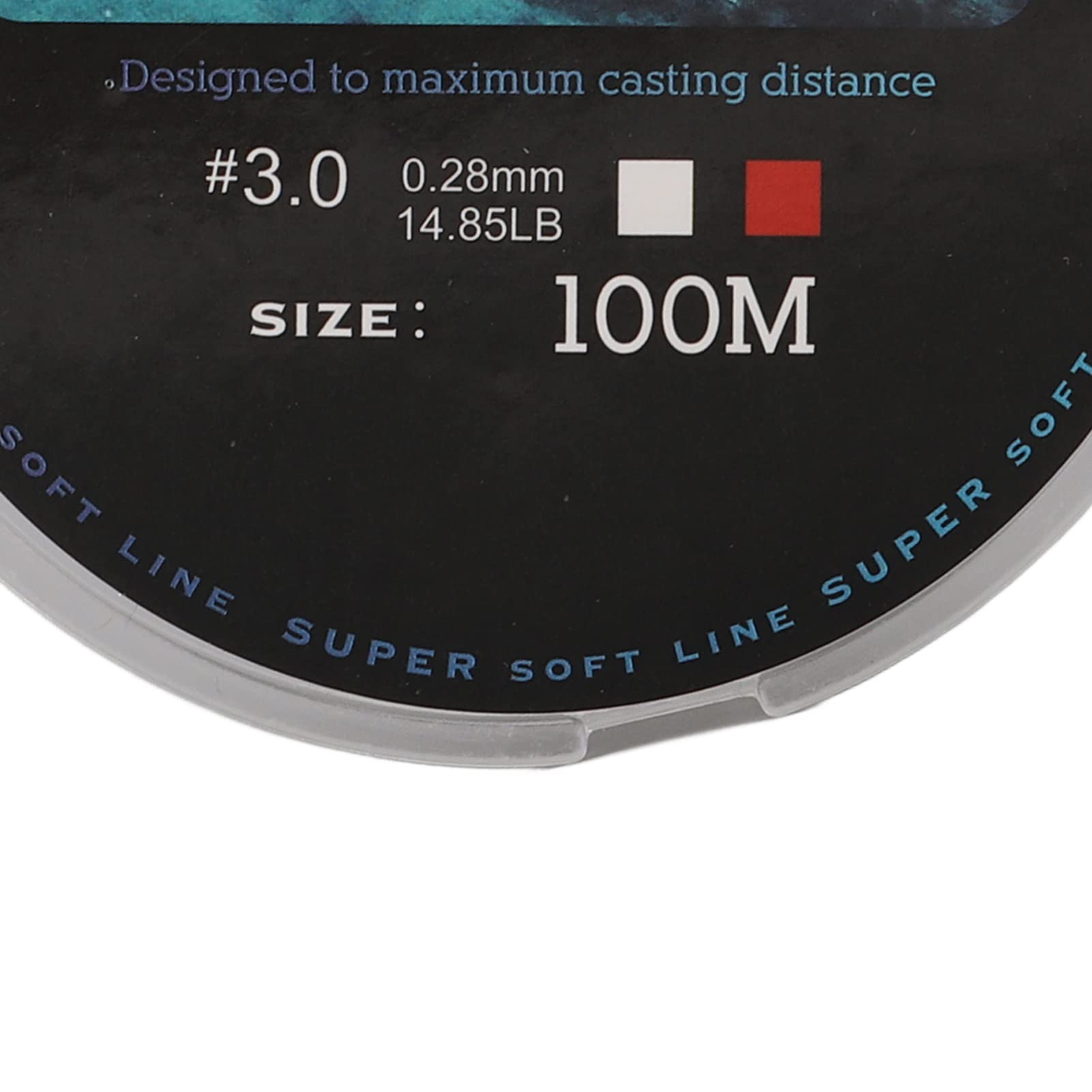 Super Strong Fishing Line, 100M Nylon Fishing Line High Strength Durable Lightweight for Pool Fishing(#3)