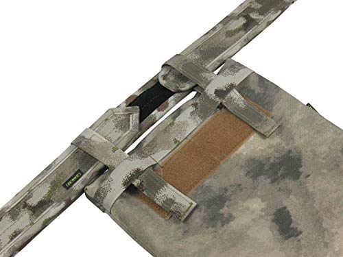 MOLLE Tactical Jockstrap Protect Airsoft Paintball molle Vest Chest rig Belt Tactical Waterproof (A-TACS AU)