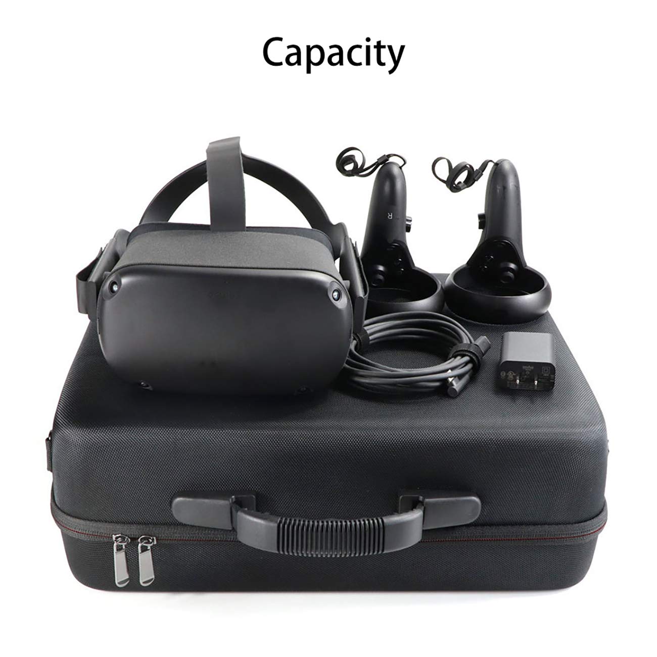 Oriolus Hard Case for Oculus Quest All-in-one VR Gaming Headset (Black)