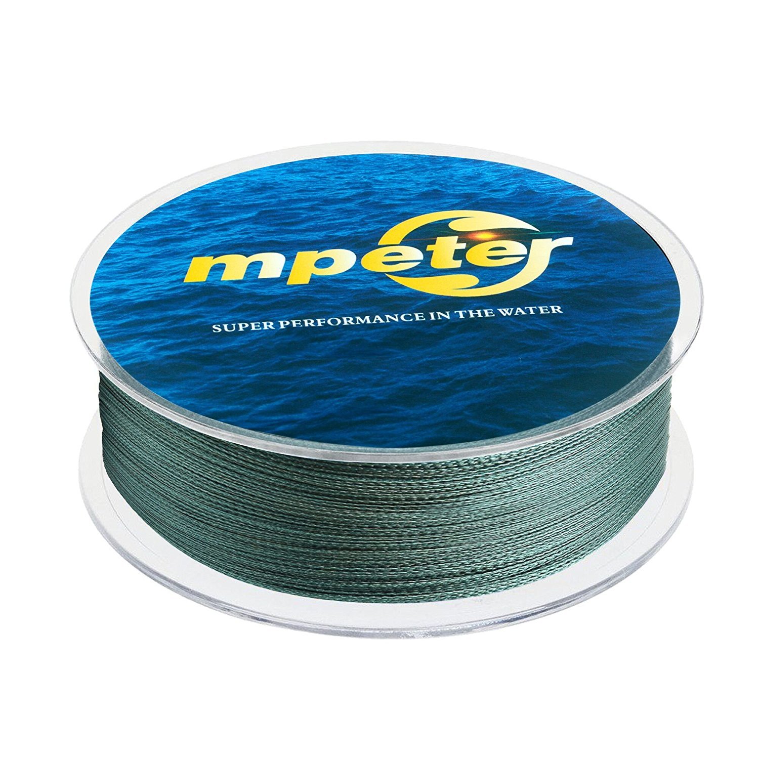mpeter 9 Strands 8 Strands 4 Strands Armor Braided Fishing Line, 100/300/500/1000 Meters Abrasion Resistant Braided Lines, High Sensitivity and Zero Stretch, with Smaller Diameter