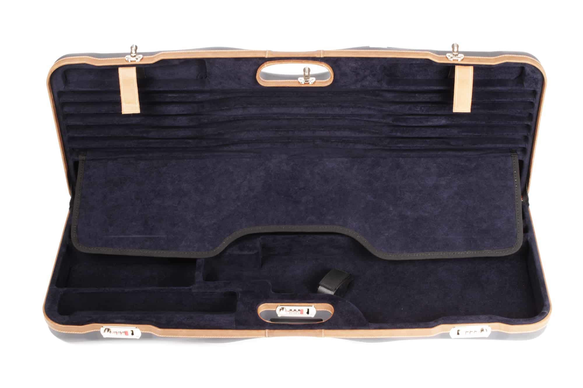 Negrini OU Deluxe High Rib Skeet 2 Barrel Shotgun Case + Tube Set β 1652LX-TUBE/5212