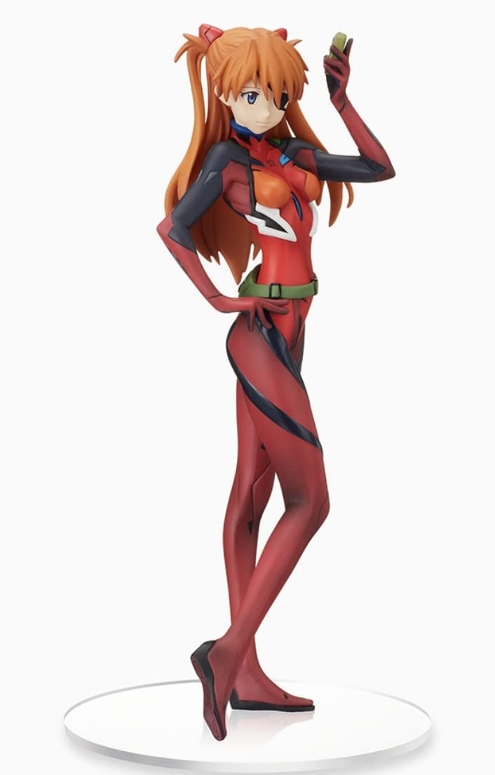 SEGA Thin Evangelion Super Shikinamiasuka Langley Figure Figure 23cm