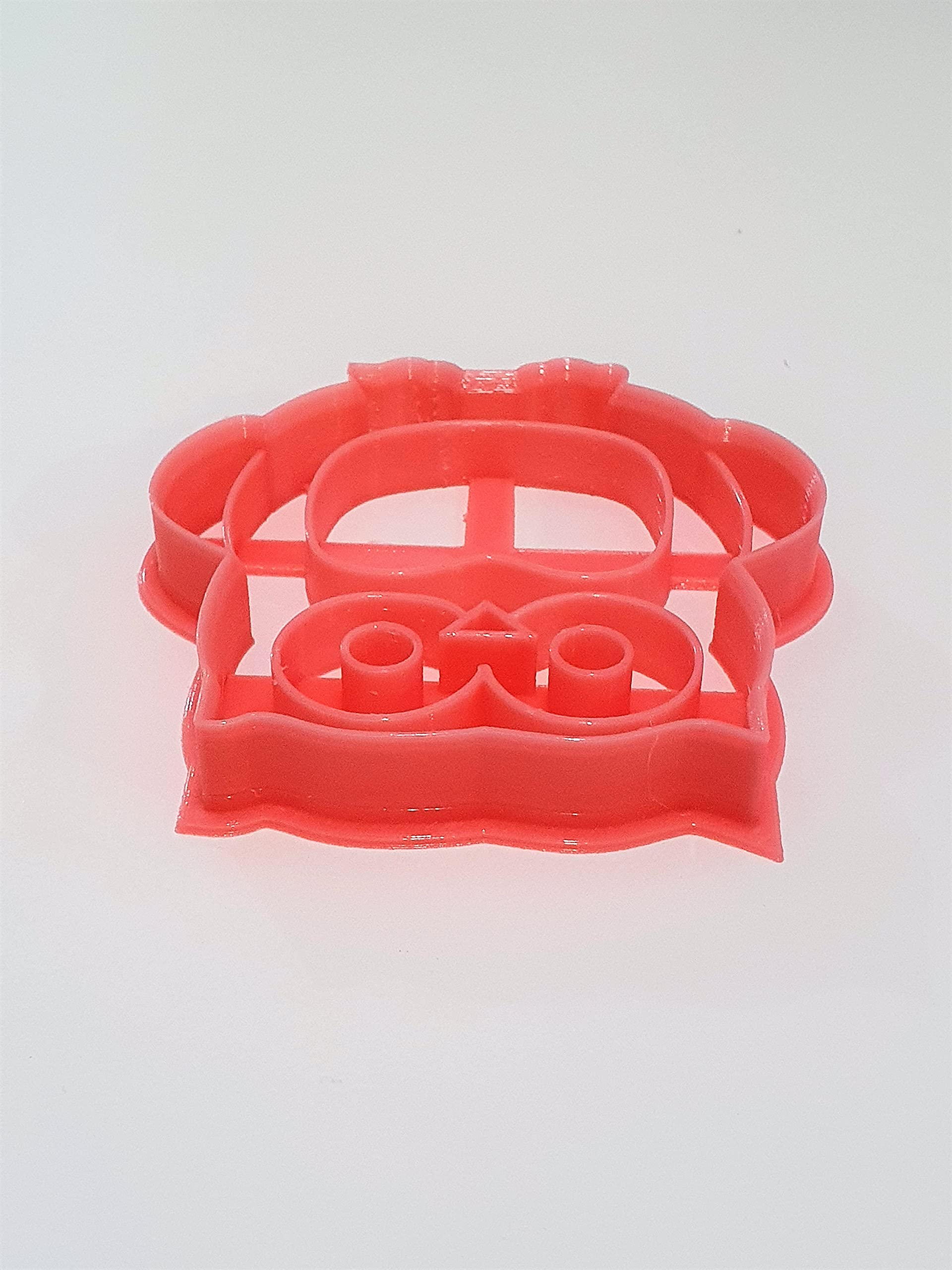 T3D Cookie Cutters Owl Cookie Cutter, Suitable for Cakes Biscuit and Fondant Cookie Mold for Homemade Treats 3.52inch x 3.52inch x 0.55inch