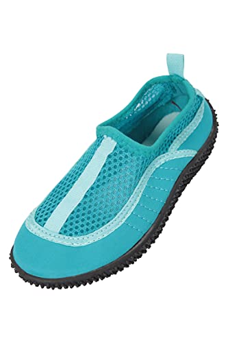 Mountain Warehouse Bermuda Kids Aqua Shoes Teal Kids Shoe Size 5 US