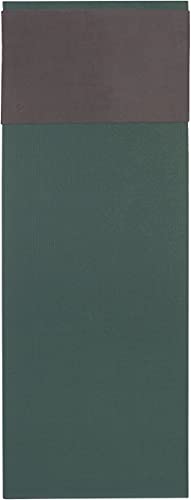 Manduka eQua Yoga Hand Towel - Quick Drying Microfiber, Lightweight, Yoga Accessories Easy for Travel, 16 Inch (40cm), Thunder Grey