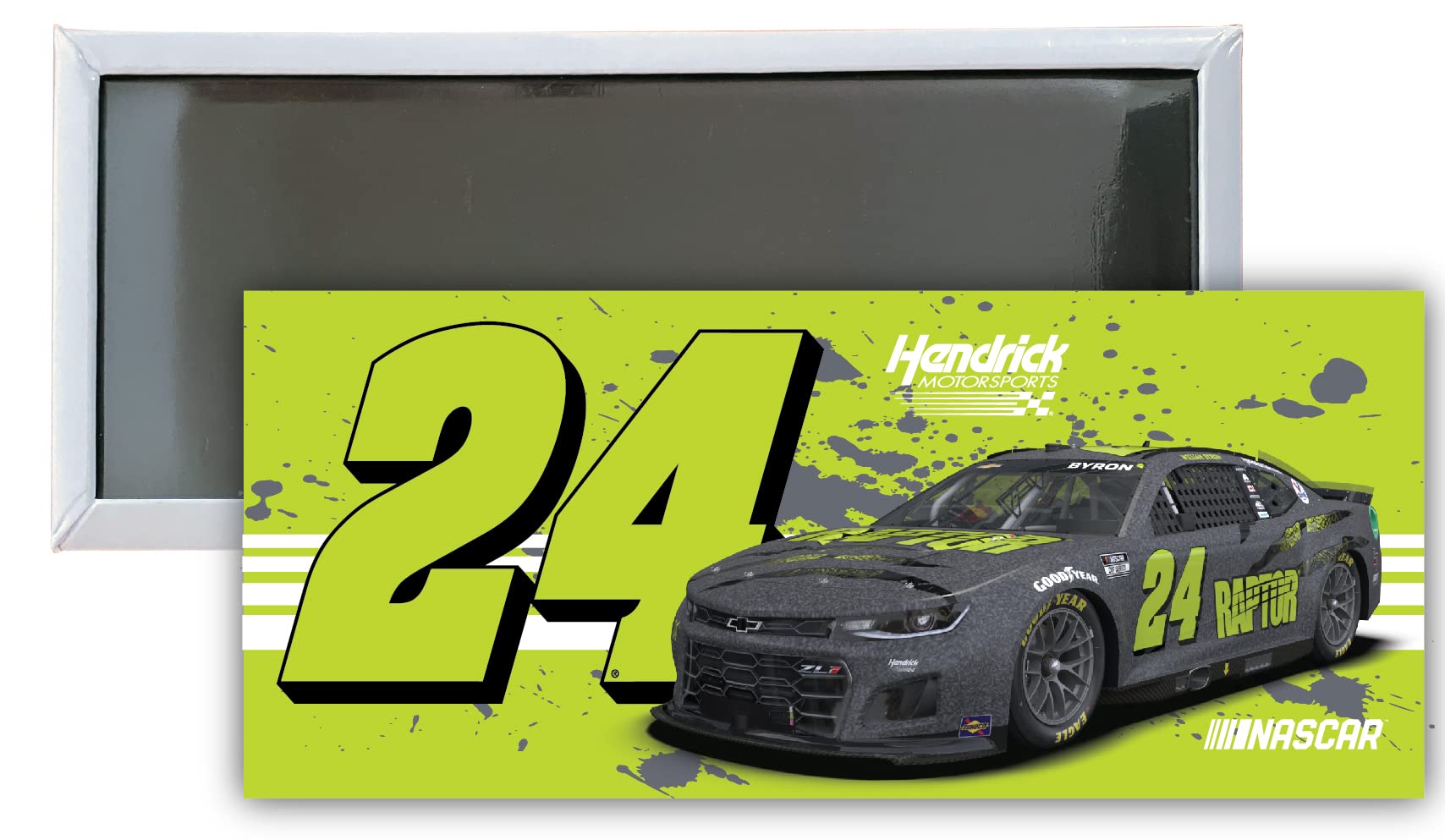 Nascar #24 William Byron Raptor 4.75 x 2-Inch Fridge Magnet