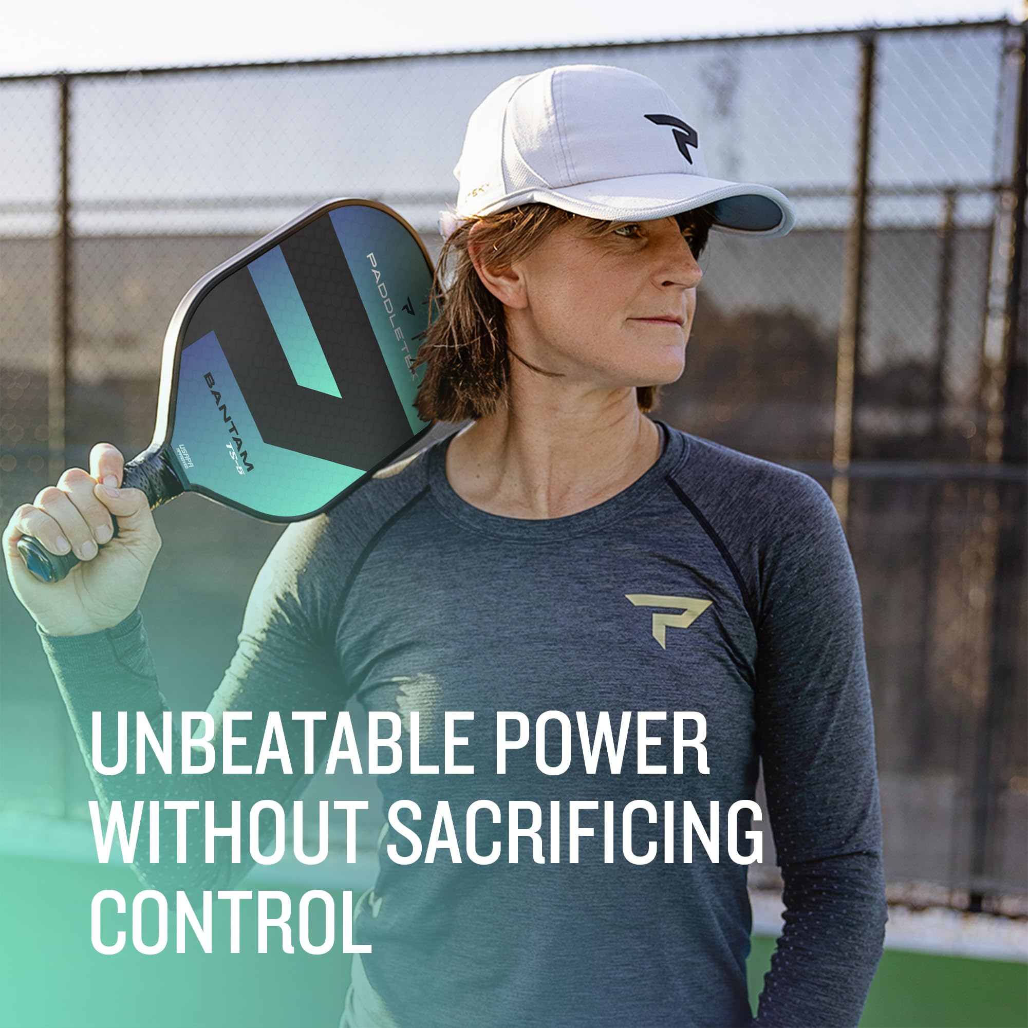 Paddletek Bantam TS-5 Pickleball Paddle | Professional Pickleball Paddles with Honeycomb Core, Textured Fiberglass Epoxy Hybrid Surface, Bantam PolyCore & High Tack Performance Grip | USAPA Approved