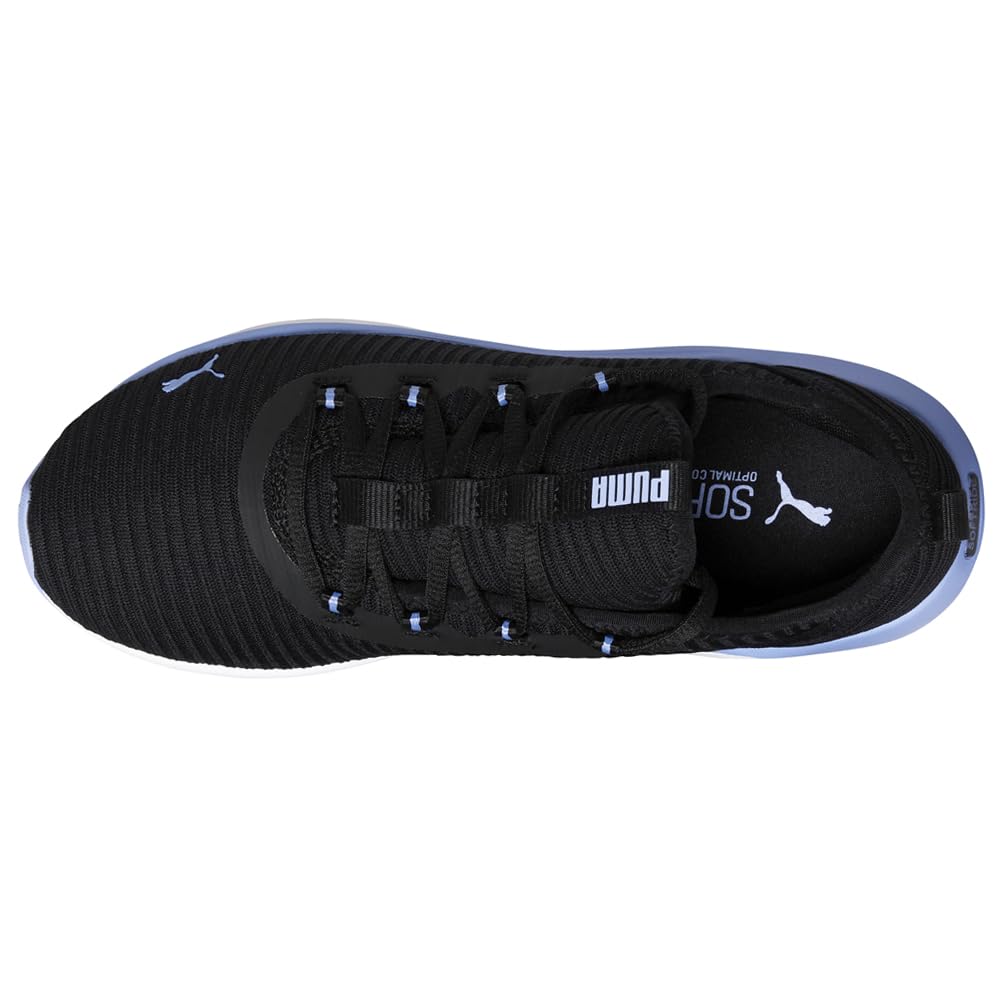 Puma Womens Softride Finesse Sport Running Sneakers Shoes - Black - Size 8 M