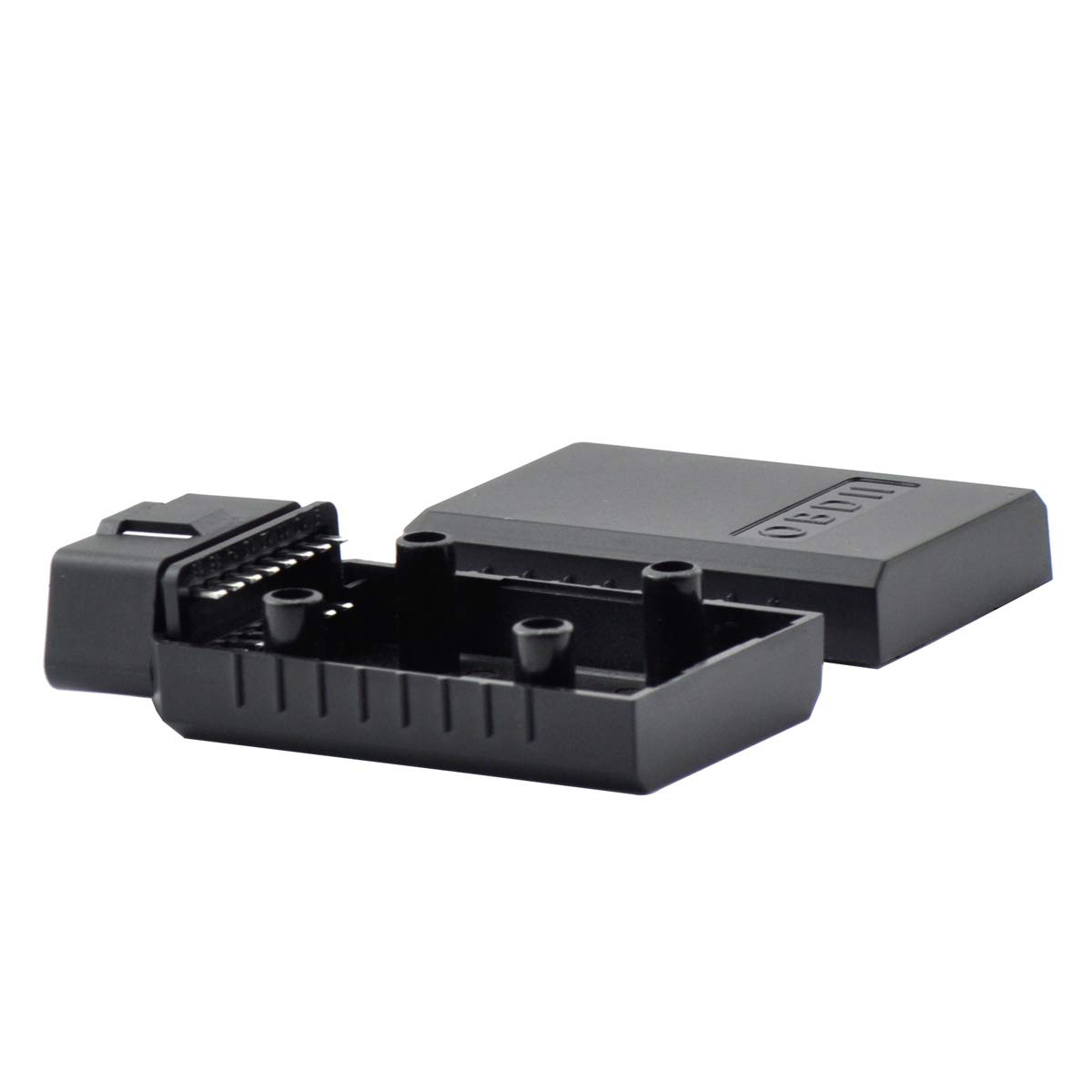 OLLGEN 16 Pin OBD 2 OBDII Male Connector OBD2 16 pin Adaptor J1962 Connector OBDII Plug with Screws Car Diagnostic Cable Connector (OBD Male Plug)