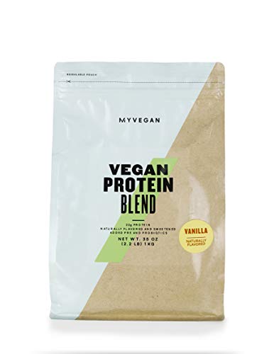 Myprotein® MYVEGAN Vegan Blend Powder, Vanilla Stevia, 2.2 Lb (29 Servings)