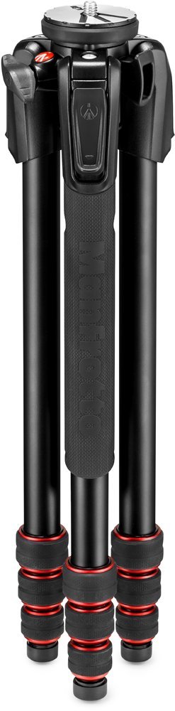 Manfrotto 190 Go! Aluminum 4-Section Tripod Kit with Ball Head (MK190GOA4B-BHUS)