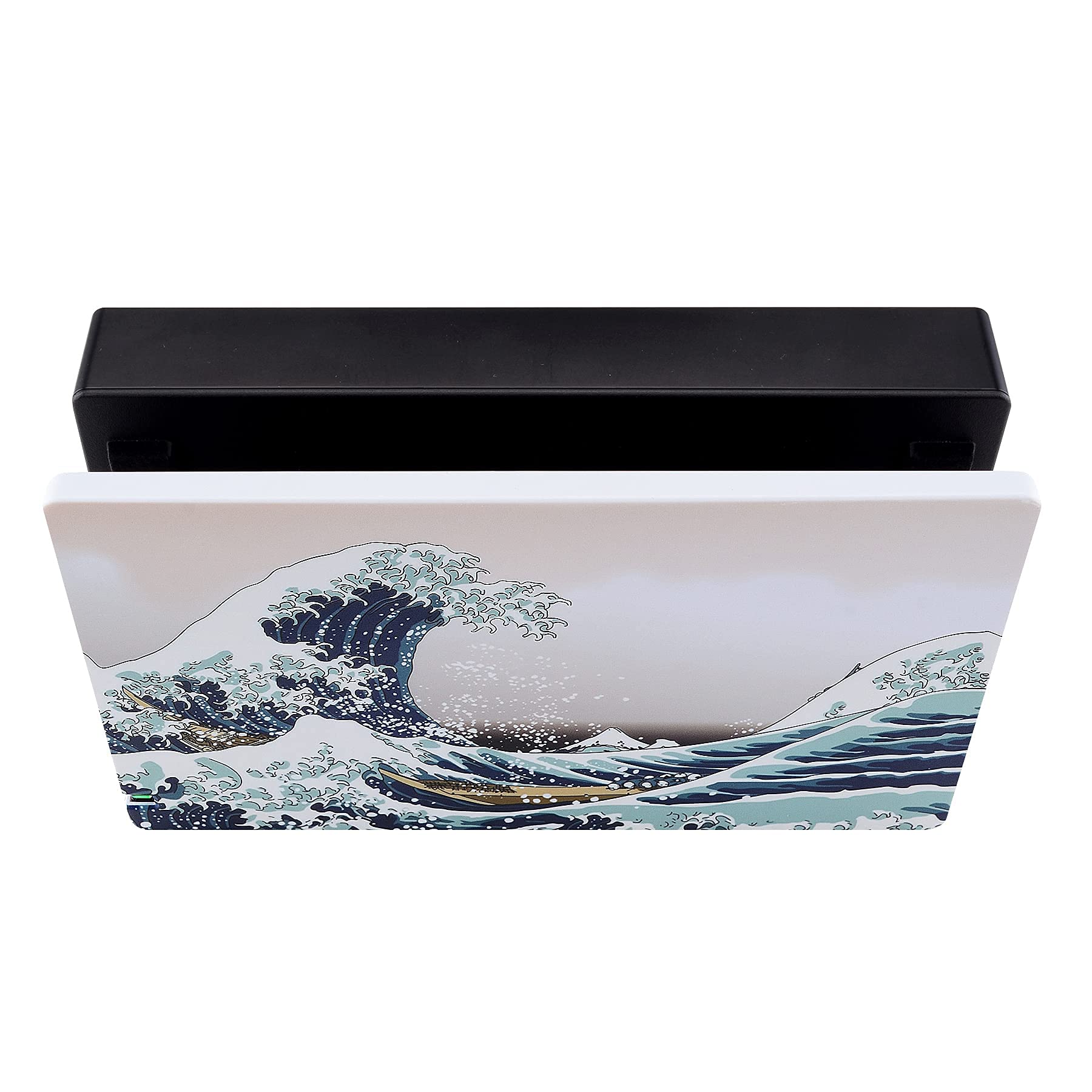 PlayVital The Great Wave Custom Dock Cover for Nintendo Switch, Dust Anti Scratch PC Hard Faceplate Shell Cover for Nintendo Switch Charging Dock - Dock NOT Included